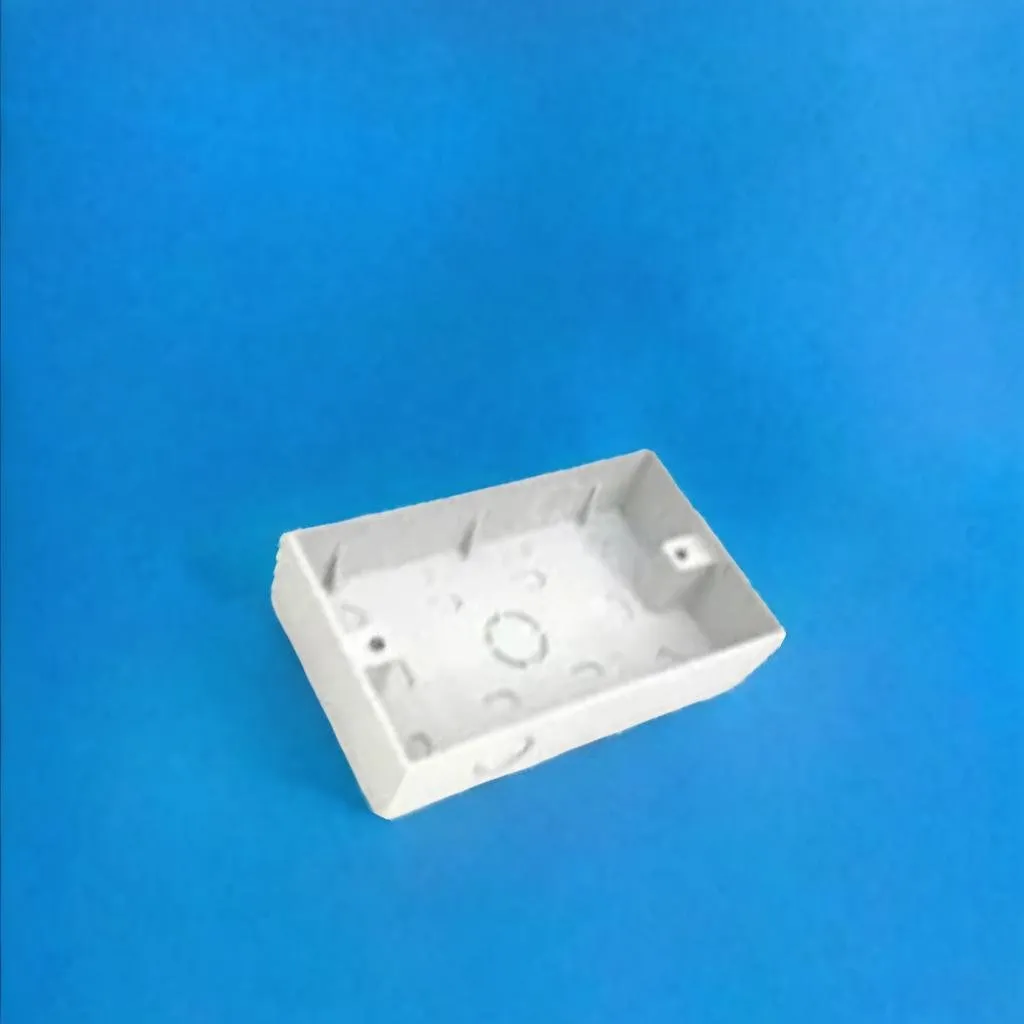 7×7 UPVC Box (white color) | The 7x7 UPVC box from Smart Home is used ...